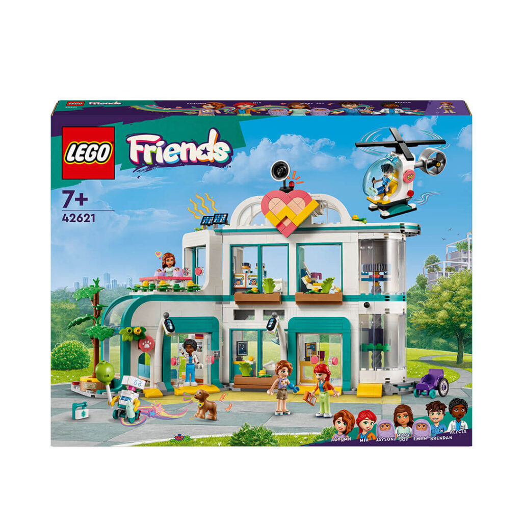 LEGO Friends Heartlake City Hospital 42621 Toy | Toy Triangle