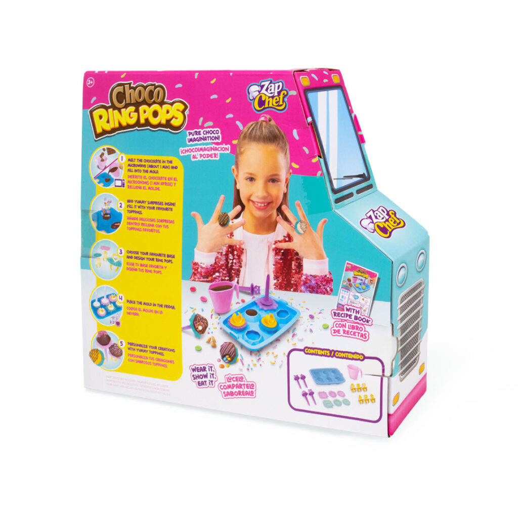 Zap Chef Choco Ring Pops Toy | Toy Triangle