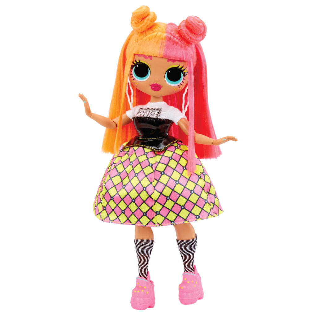 LOL Surprise OMG Neonlicious Fashion Doll with Multiple Surprises Toy ...